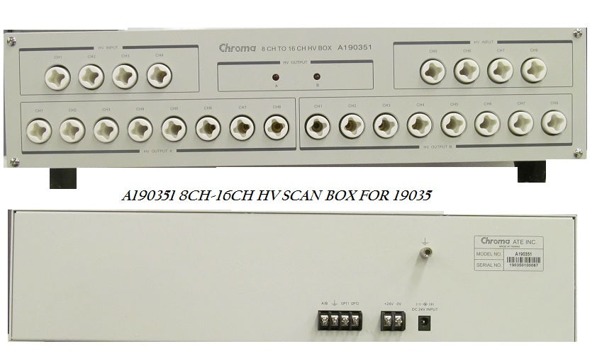 A190351 8CH-16CH HV Scan Box [19035] – shopchromausa