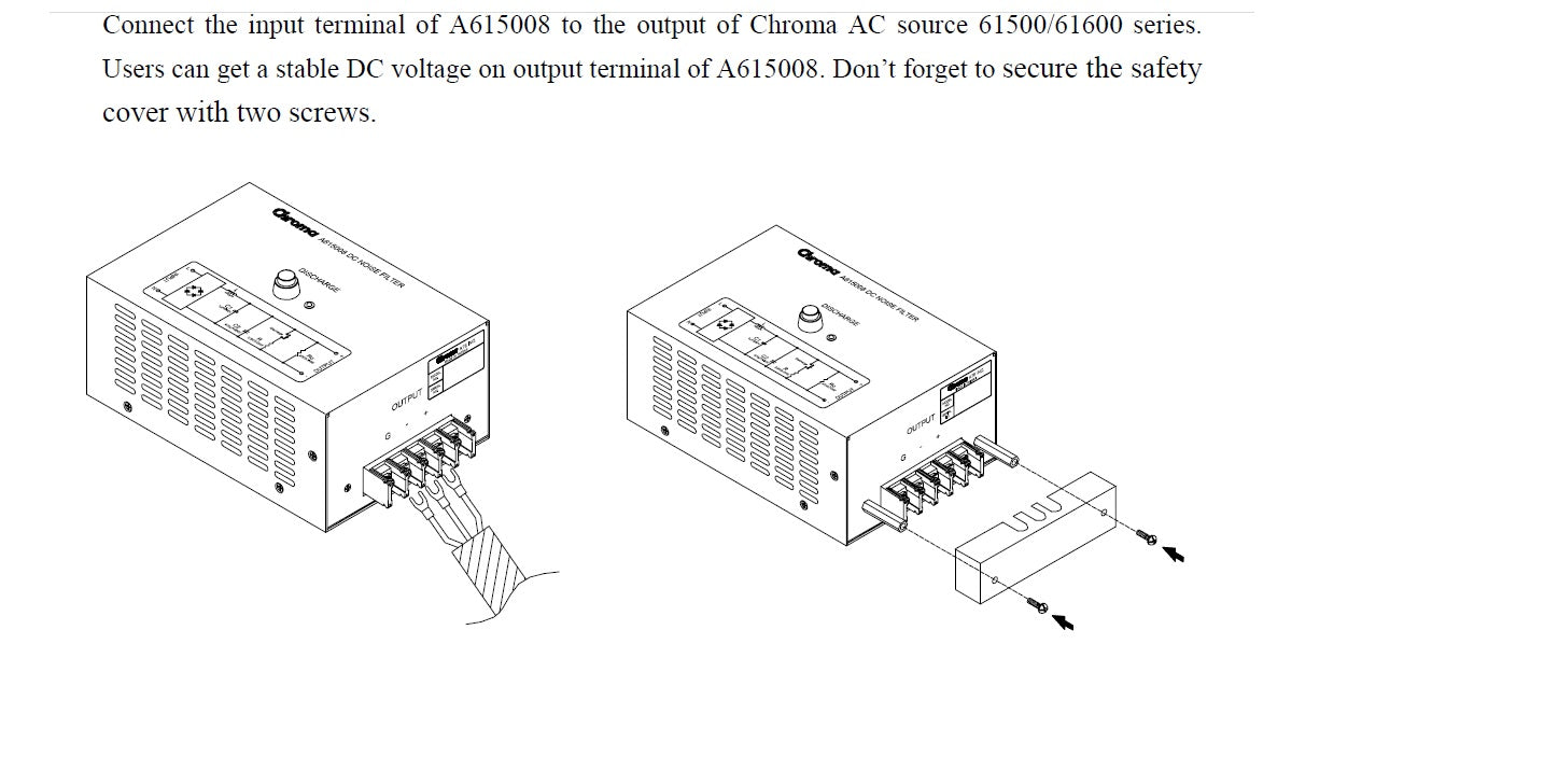 A615008 DC Noise Filter (max. 16A) – shopchromausa